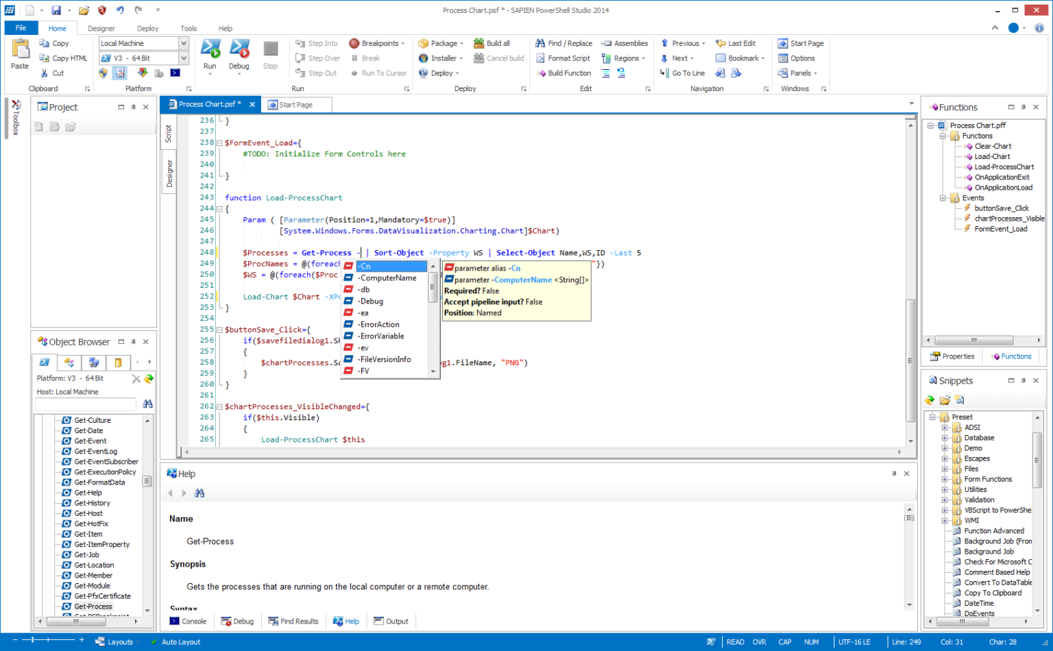 [PowerShell] Create Winform By PowerShell | Naiwaen@DebuggingSoft