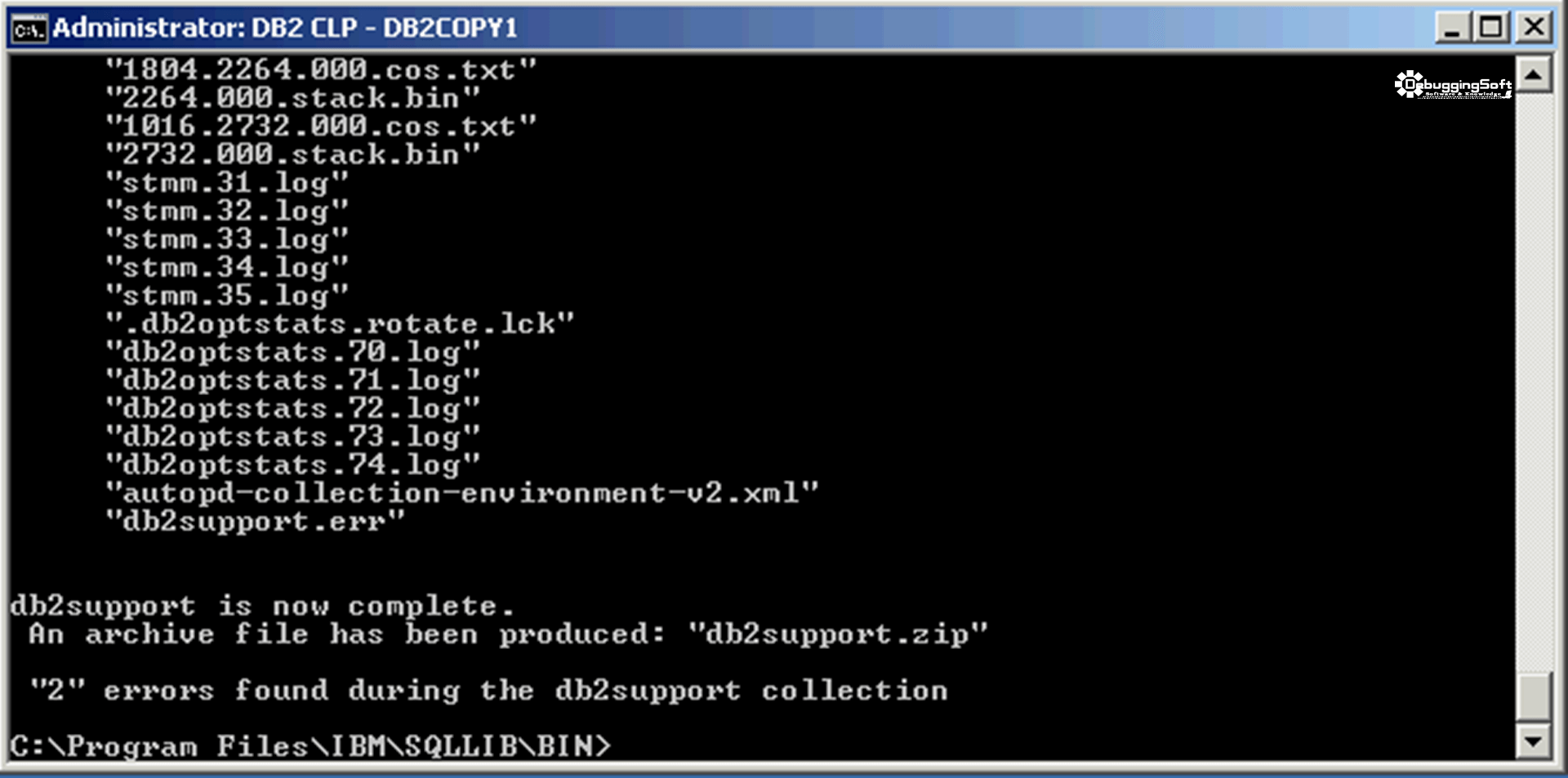 [DB2] Db2support เครื่องมือสำหรับเก็บข้อมูล เพื่อวิเคราะห์ปัญหาครับ ...