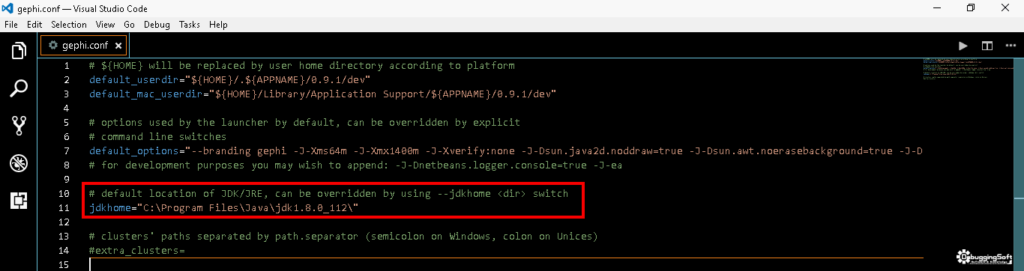 [Gephi] Memory ไม่พอ และ JVM Creation Failed – Naiwaen@DebuggingSoft