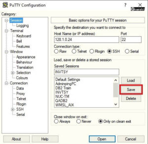 Putty Save Session Log – Naiwaen@DebuggingSoft