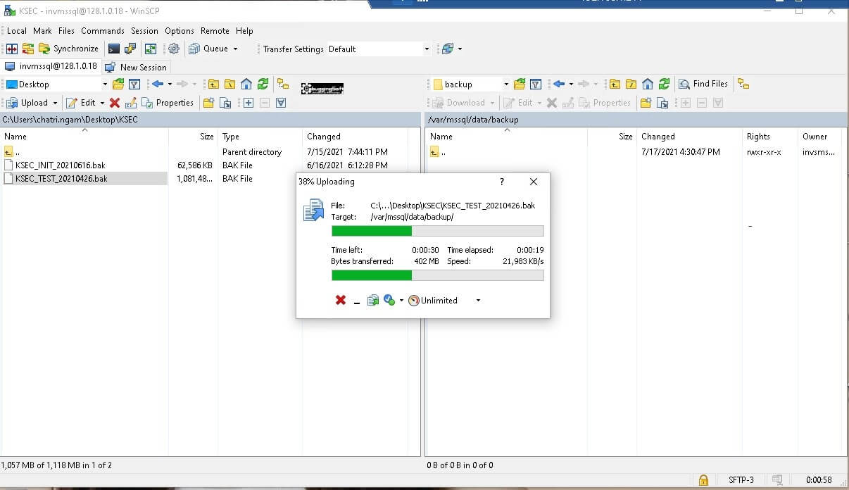 [MSSQL] SQL Server 2019 Container: Restore Database – Naiwaen@DebuggingSoft