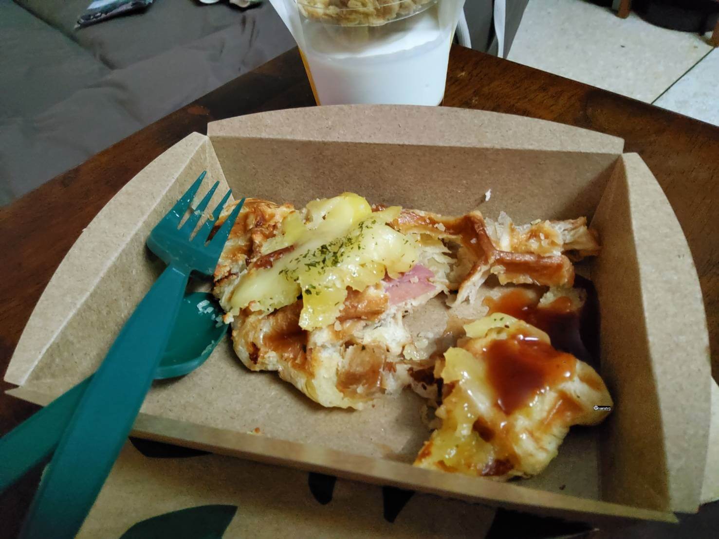 [CR] Starbucks Ham Cheese Croffle – Naiwaen@DebuggingSoft