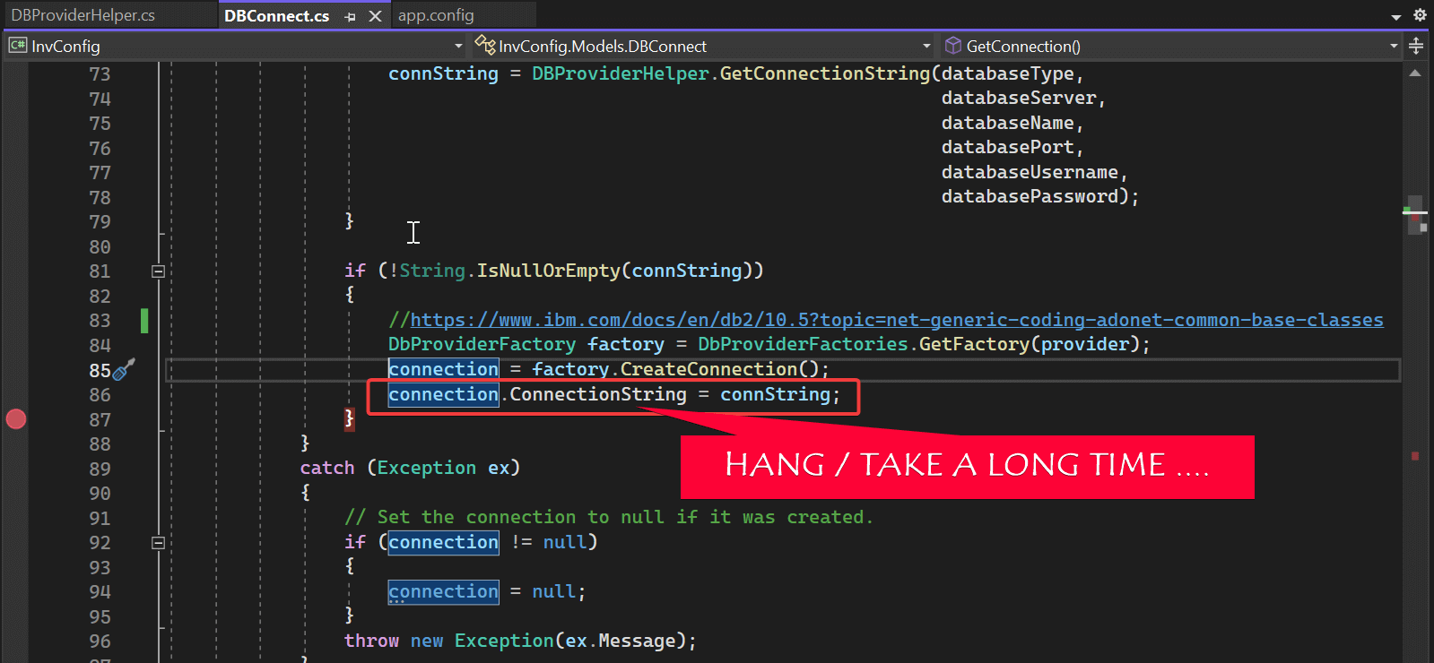 How To Fixed An Unpredictable Hang Or Take A Lot Of Time When Create A DB2 Connection – Naiwaen ...