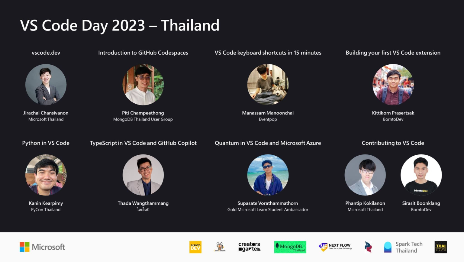 บันทึก VSCode Day 2023 TH – Naiwaen@DebuggingSoft